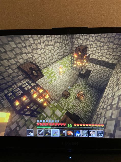 Skeleton Zombie And Spider Spawners Right Next No Each Other Rminecraft