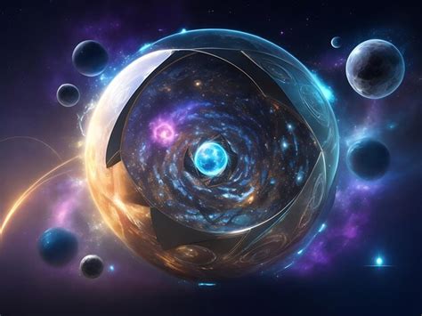 Premium Photo Illustrate Abstract Concepts From The Quantum Realm