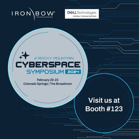 Iron Bow Technologies On Linkedin Cybersecurity Rmcs24 Ngsp