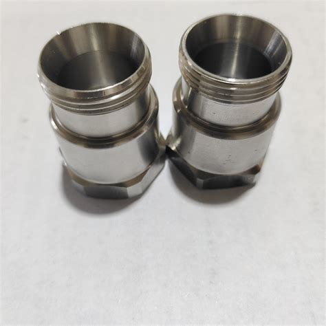 Stainless Steel Flared Joint Joint Nut Hexagon Flange Joint Threaded