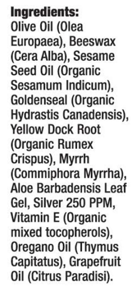 Natural Path Silver Wings Colloidal Silver 250ppm Herbal Ointment