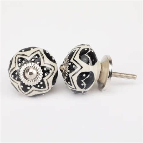 White Ceramic Knobs Color Coated At Rs 40piece In Noida Id 24329472062
