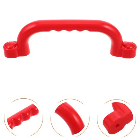 Worgeous 1 Pair Playground Safety Handles Outdoor Green Grab Handle