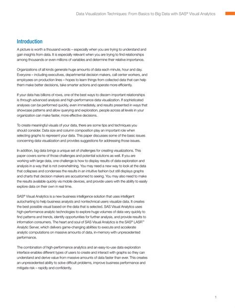 Data Visualization Techniques Pdf