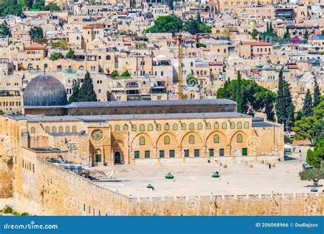 Al Aqsa Mosque Temple Mount In Jerusalem Editorial Photo
