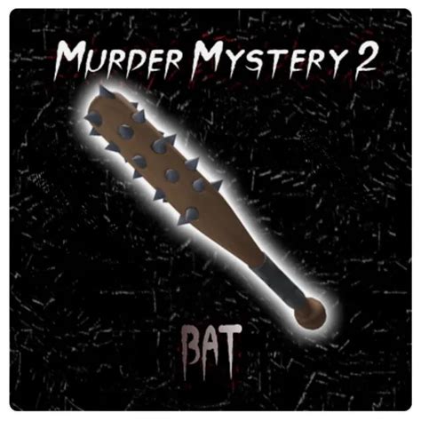 Bat Mm2 Murder Mystery 2 Game Item Gameflip