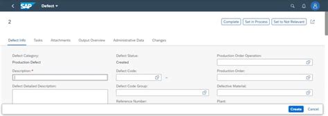 Working With Defect Processing Fiori App Sap Qm Erp Qanda