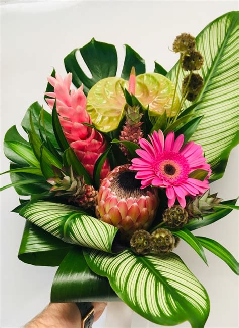 Bouquet Of Exotic Flowers Boutique Q4