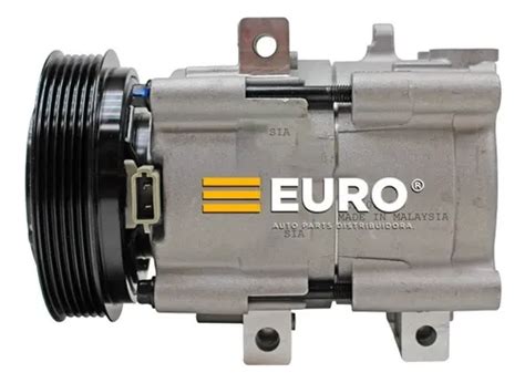 Compressor Ford Fic Fs10 Ecosport 12 Volts Polia 6pk 127mm