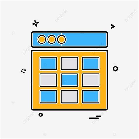 Web Design Layout Vector Art PNG Web Layouts Icon Design Vector Art Concept Icon PNG Image