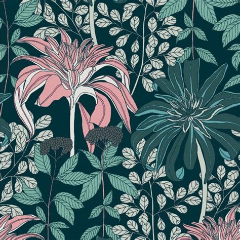 Mathilda Wallpaper Walnut Wallpaper