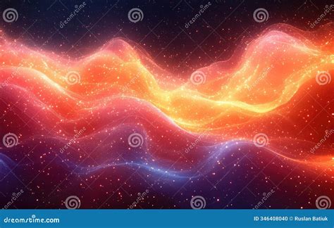 String Theory Depiction Of Quantum Strings Showcasing The Subtle