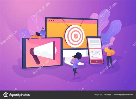 Multi Device Targeting Concept Vector Illustration Stock Vector Image By ©visualgeneration