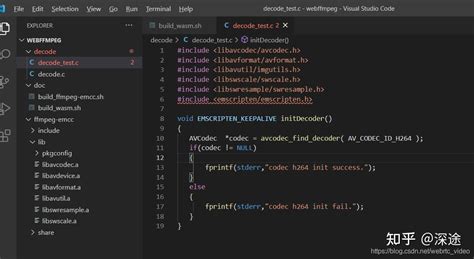 搭建webassembly网页播放器四 网页调用ffmpegjs单元测试用例 知乎
