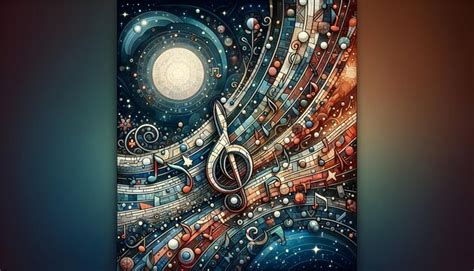 Premium Photo Melody Mosaic A Beautiful Pattern Of Musical Notes And
