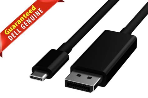 Genuine Dell Usb Type C To Display Port 2ft Cables 0n1nm8 N1nm8