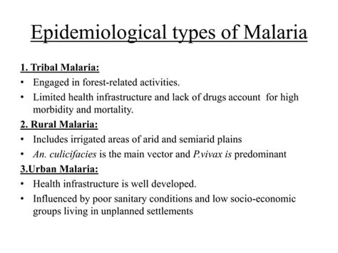 Malaria Vector And Management Final Pptx