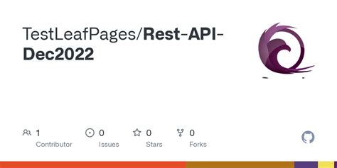 Github Testleafpages Rest Api Dec2022