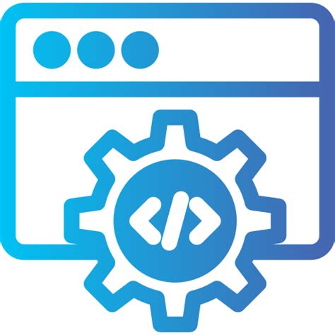 Development Generic Gradient Fill Icon Development Generic Gradient Fill Icon