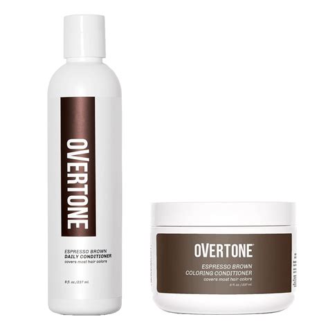 Overtone Haircare Espresso Brown Healthy Duo India Ubuy