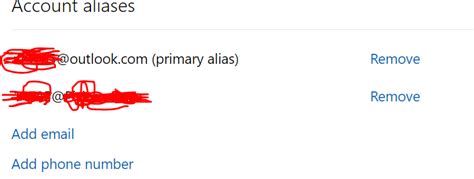 [solved] Microsoft Wont Allow Me To Remove My Account Alias Or Get Rid Of The Which Account Do