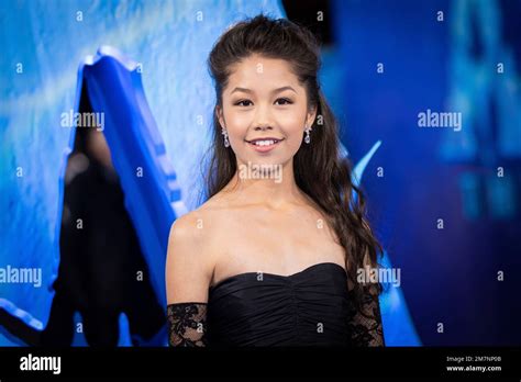 Trinity Jo Li Bliss Poses For Photographers Upon Arrival At The World