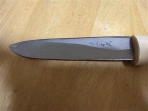 Yahooオークション 月山和久 マキリ 片刃 未使用