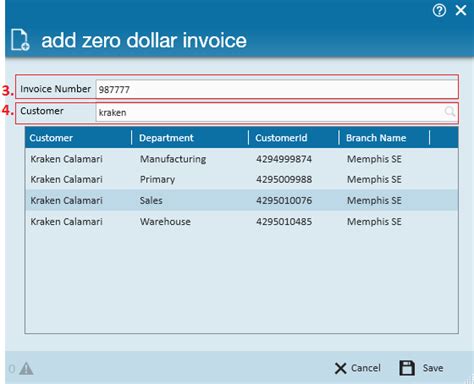 Enterprise How To Create A Zero Dollar Invoice Tempworks Knowledge Base