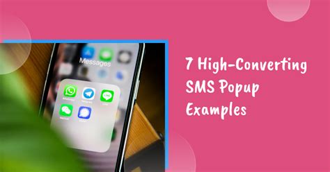 7 high converting sms popup examples and tips on how to create one