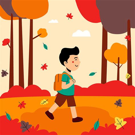 Free Cute Fall Vector Illustrations