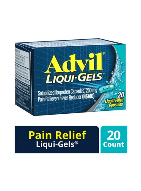 Advil Liqui Gels In Advil