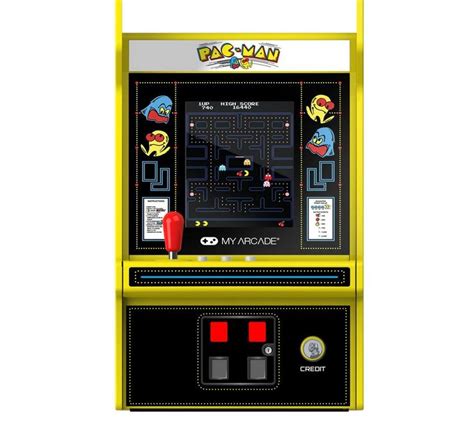Miniature Handheld Pacman Game Micro Arcade Pac Man Pocket Sized Mini