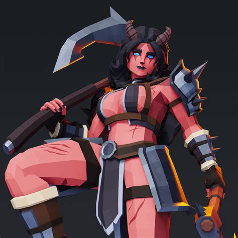 Female Demon Warrior