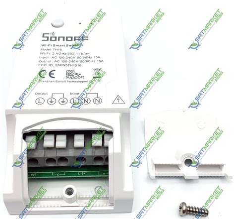Купить SONOFF TH16 (Wi-Fi реле температуры и влажности). Цена на SONOFF ...