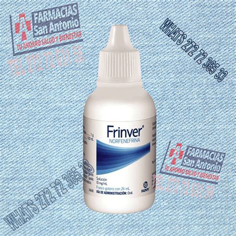 Norfenefrina 10mgml Frinver 24ml
