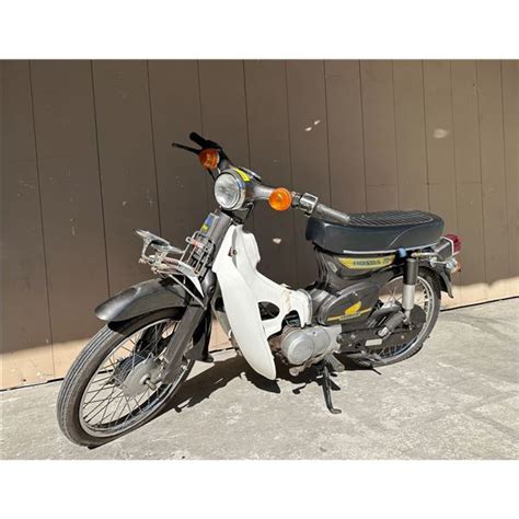 1980s Honda Deluxe 70 Odo3 Kms