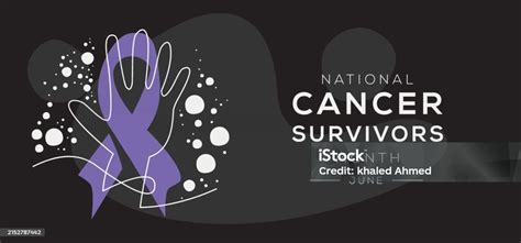 National Cancer Survivors Month Stock Illustration Download Image Now