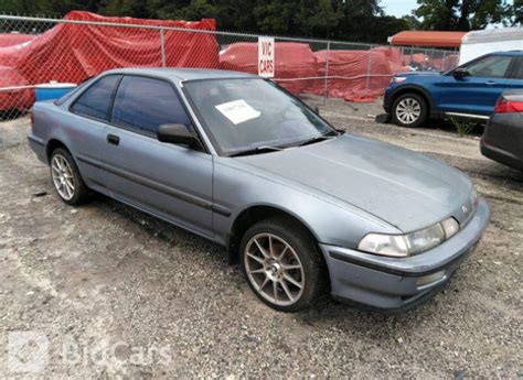 1991 Acura Integra Rs Jh4da9344ms015806 Bid History Bidcars