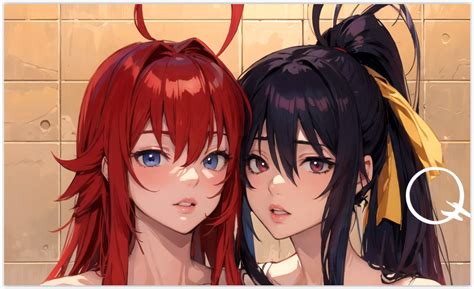 Rias X Akeno Selfie By Guloyu84 On Deviantart