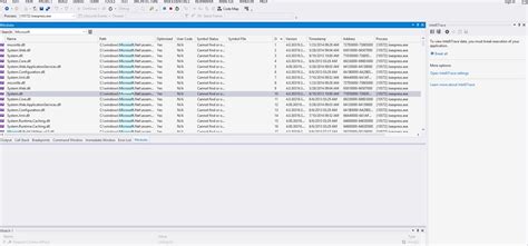 Is There A Setting To Show Assemblies As They Are Loaded During
