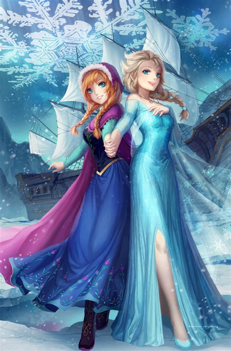 Frozen Disney Mobile Wallpaper By Kyuriin Zerochan Anime Image Board