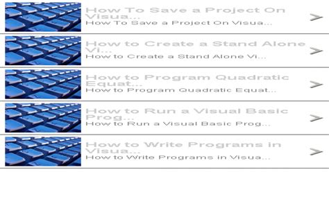 Visual Basic Programmingukappstore For Android