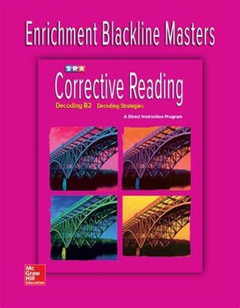 Corrective Reading Decoding Level B2 Enrichment Blackline Master