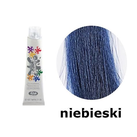 Krem Koloryzujący Niebieski Lisap Splasher W Profryzjer Pl