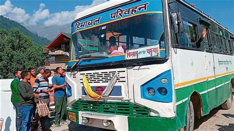 Wait Over Bus Service Resumed On Killar Chamba Route The Tribune