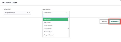 Mass Re Assign Tasks Casepeer