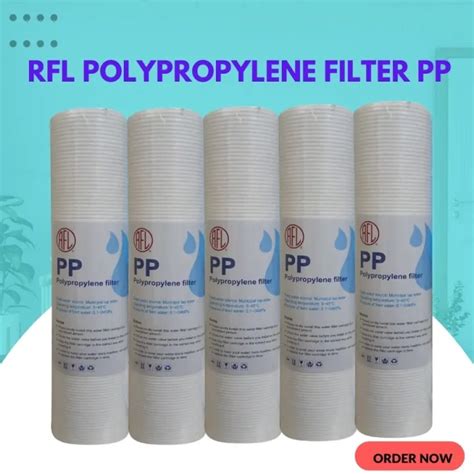 Rfl Water Filter Kit Polypropylene Filter Pp 5 Piece Bd
