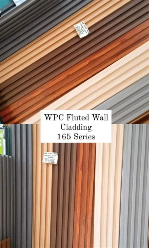 Wpc Fluted Wall Cladding 165 Series Indoor Use Commercial And Industrial