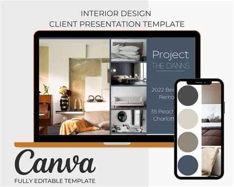 Canva Client Presentation Template Interior Designer Client Welcome