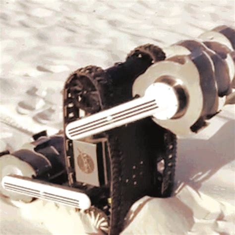 Nasa Rassor Rover Designed For Regolith Exploration 2015